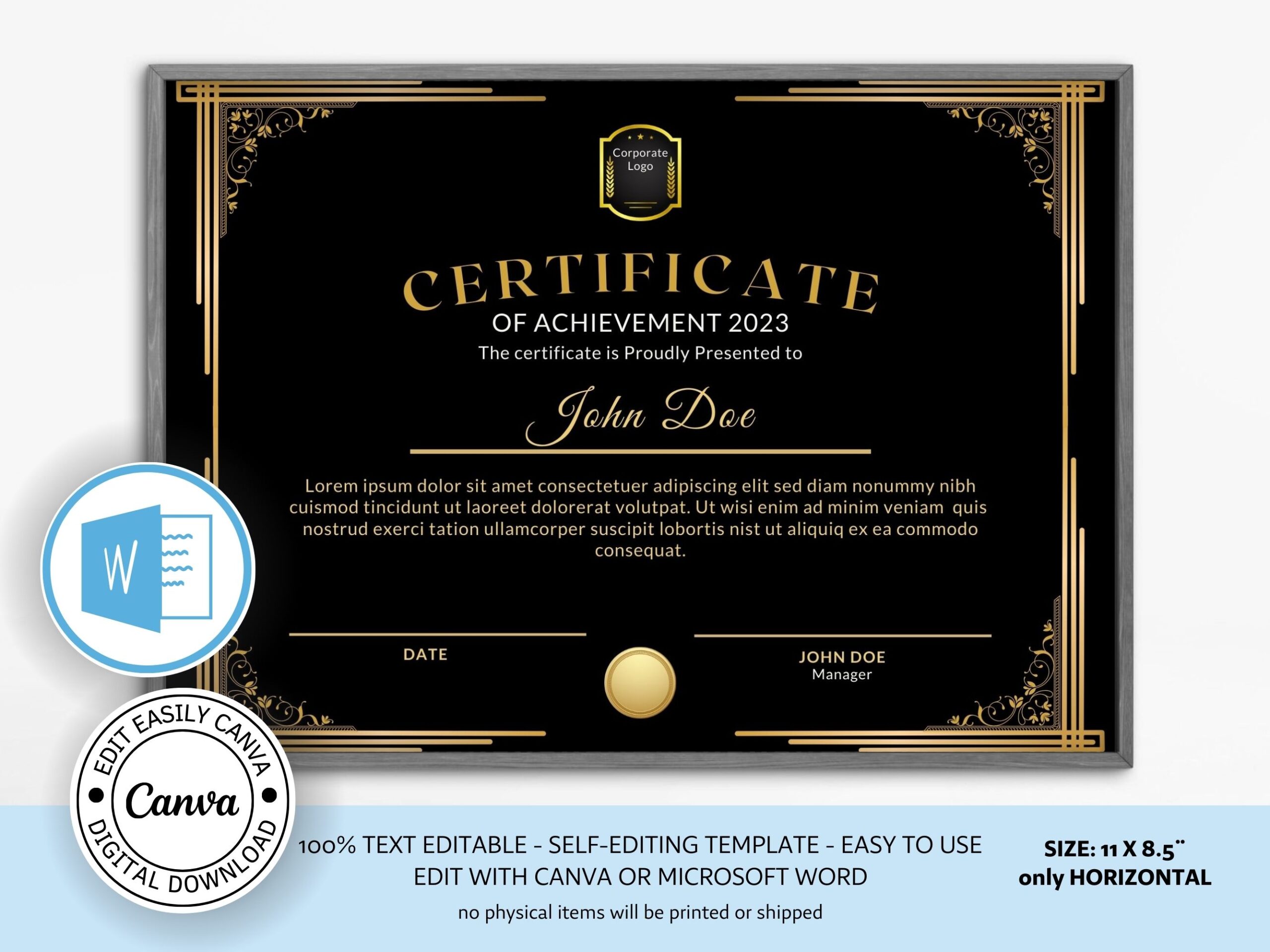 Certificate of Achievement – Certificate Spot